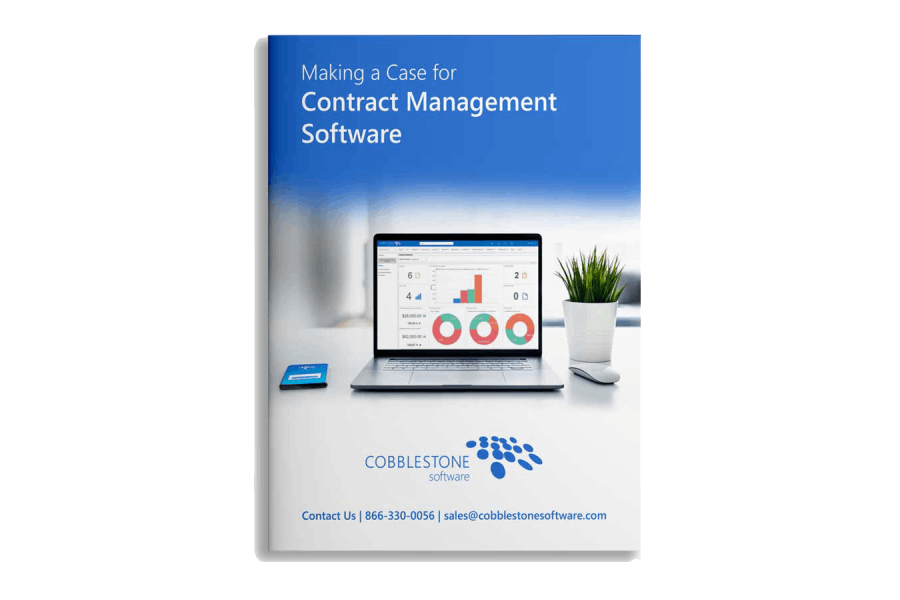 Contract Management And Procurement Software Cobblestone Software